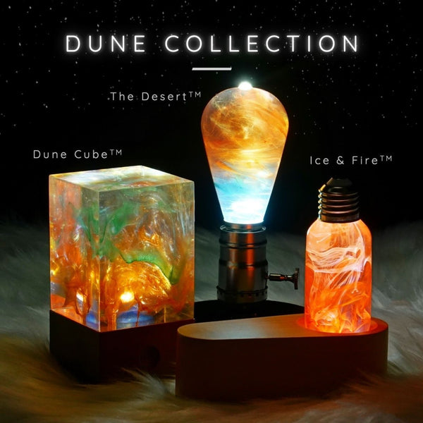 The Dune Cube™ - Handmade Luxury Bulbs & Lighting – Space Artsy